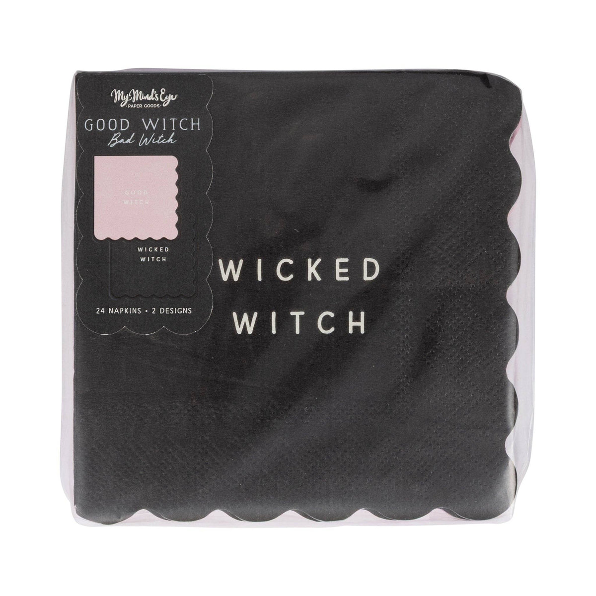 Good Witch Wicked Witch Napkin Sets (x24) – Celebrate We Will