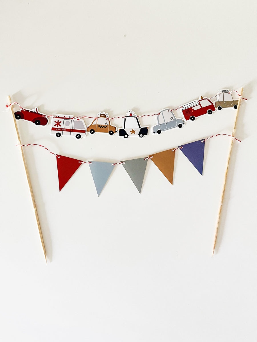 Cars 2pc Cake Topper – Celebrate We Will